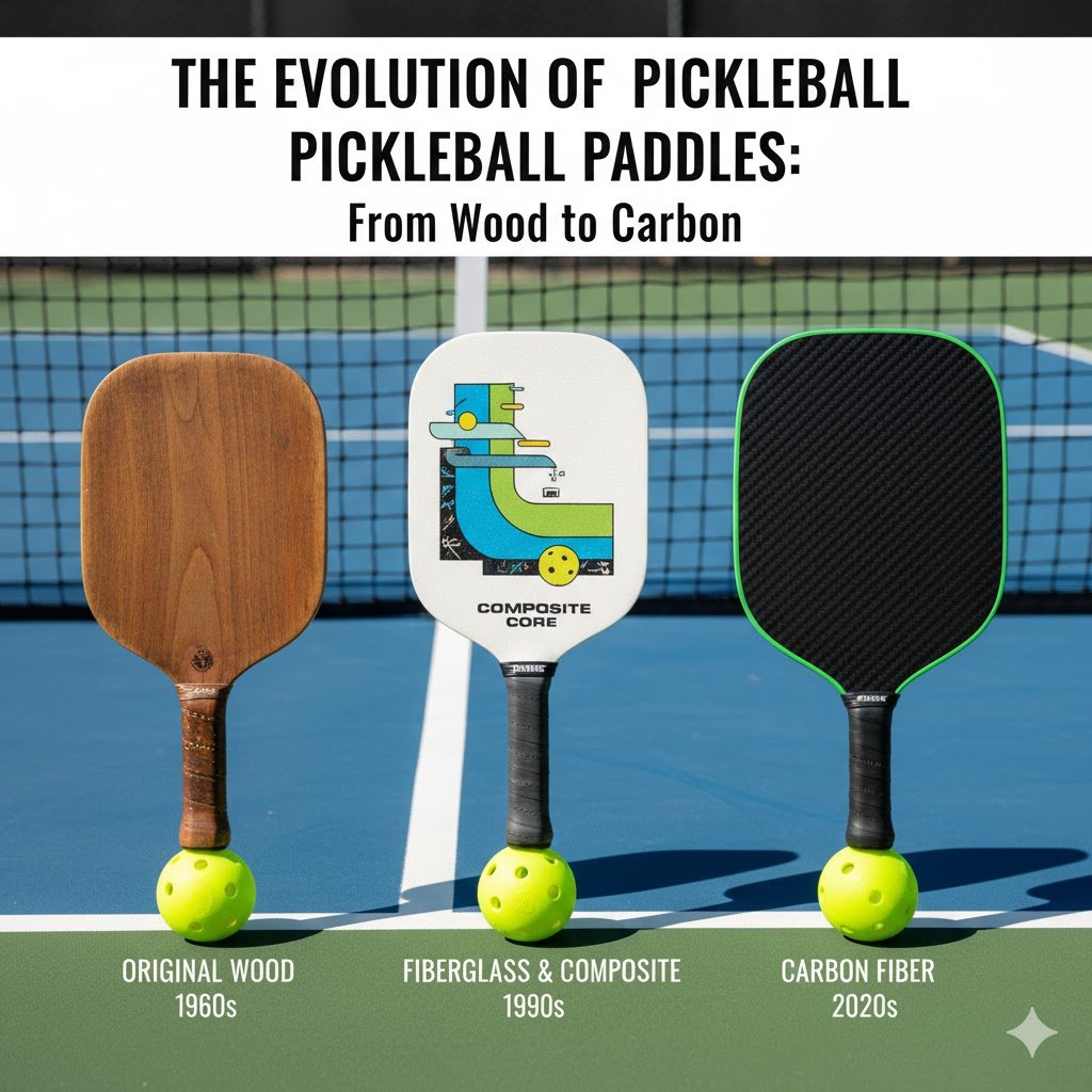 The Evolution of Pickleball Paddles: From Wood to Carbon - lixisports