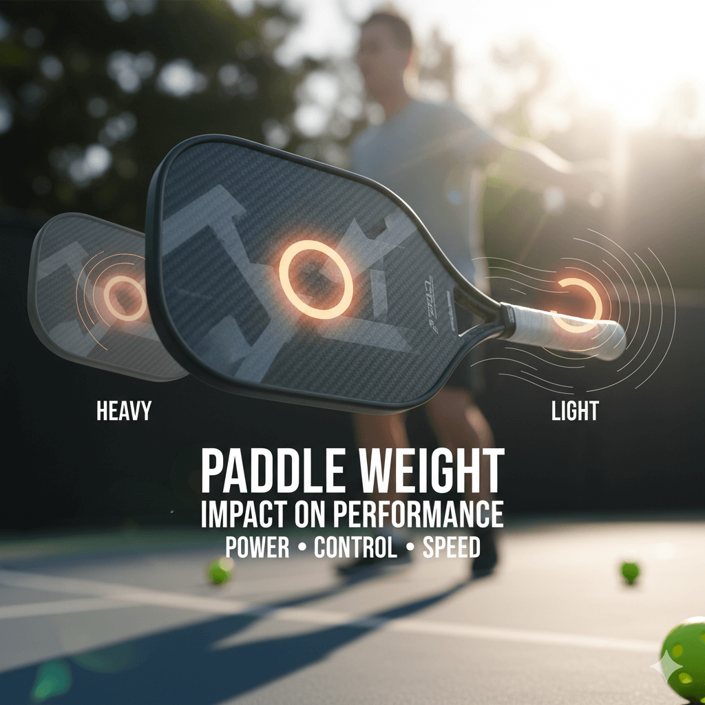 The Impact of Paddle Weight on Your Performance - lixisports